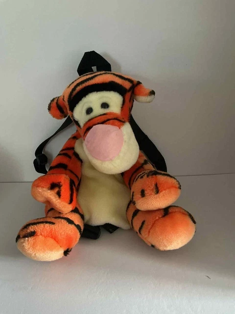 DISNEY STORE TIGGER Backpack Plush Bag Adjustable Winnie the Pooh ...