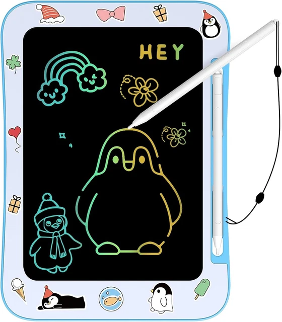 GENIALBA LCD WRITING Tablet for Kids, Colorful Screen Drawing Board for ...