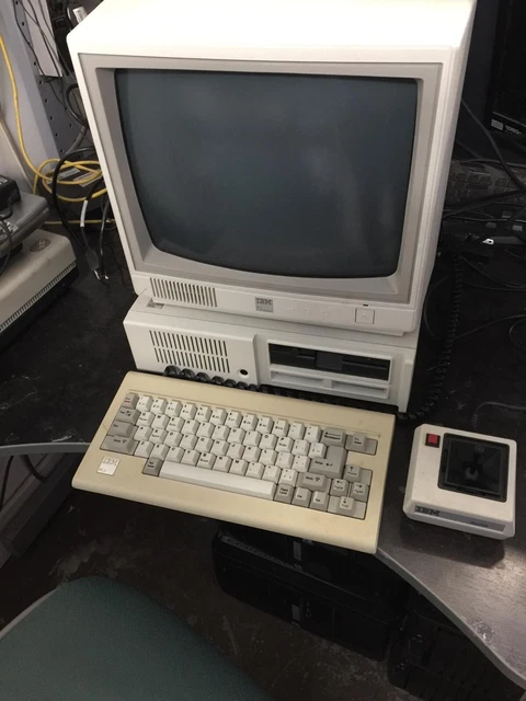 VINTAGE IBM COMPUTER PC Jr Model 4860 and Monitor Model 4863 with ...