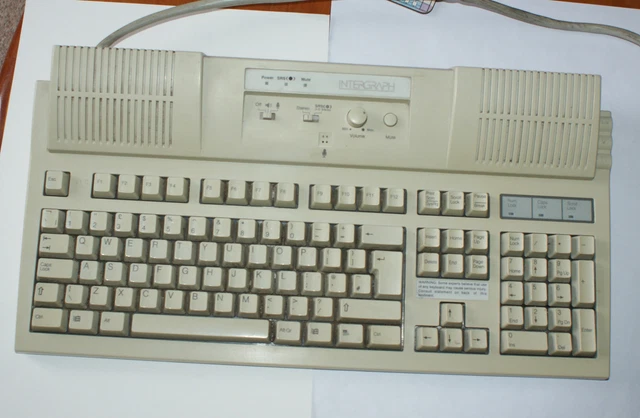 INTERGRAPH RT915CTWUK MULTIMEDIA Keyboard £48.00 - PicClick UK