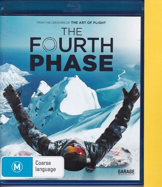 THE FOURTH PHASE (Blu-ray, 2015, Reg B) Pat Moore, Travis Rice, Mikkel ...
