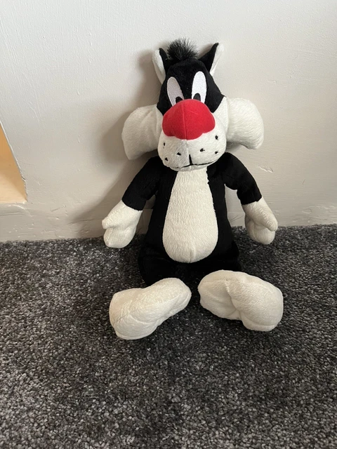 LOONEY TUNES SYLVESTER Plush Soft Toy Teddy Warner Bros 12 Inch Cat ...