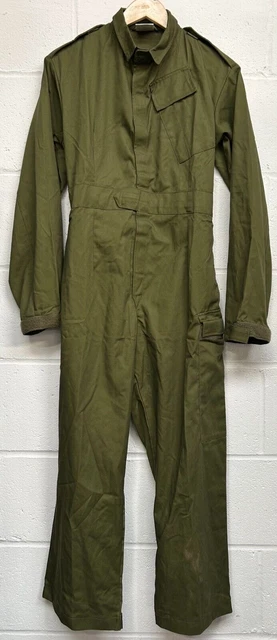 BRITISH MILITARY ISSUE Olive Green Work Protective Coveralls, 160/100 £ ...