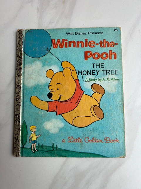 WINNIE-THE-POOH THE HONEY Tree Little Golden Book 29 cents Disney D116 ...