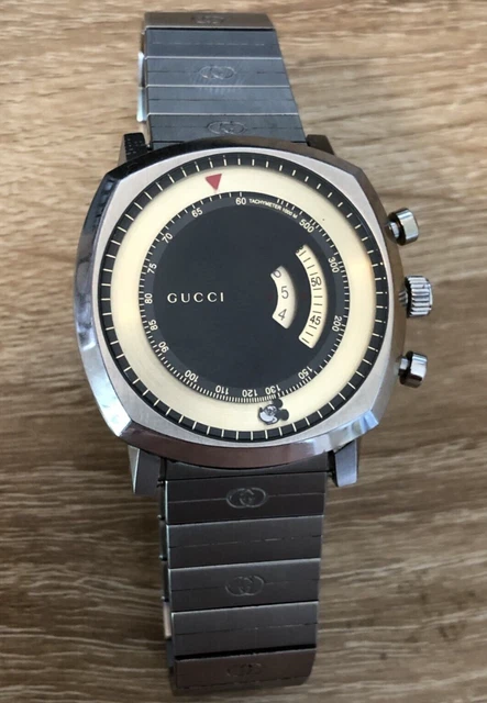 EXTREMELY RARE GUCCI X-Grip Disney Mickey Mouse chronograph grip watch ...