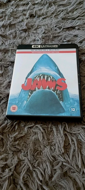 JAWS 4K ULTRA HD + Blu Ray Steven Spielberg UHD £16.31 - PicClick UK