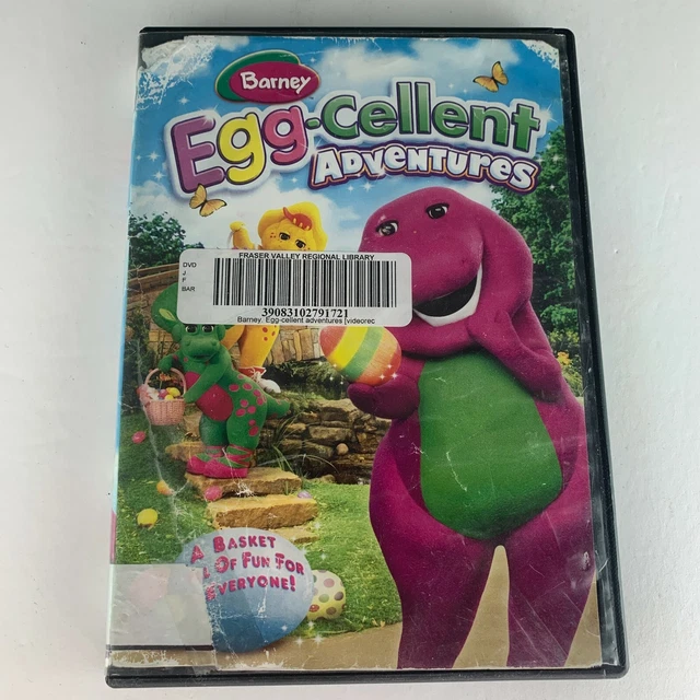BARNEY: EGG-CELLENT ADVENTURES (DVD, 2010) Ex-rental copy £5.71 ...