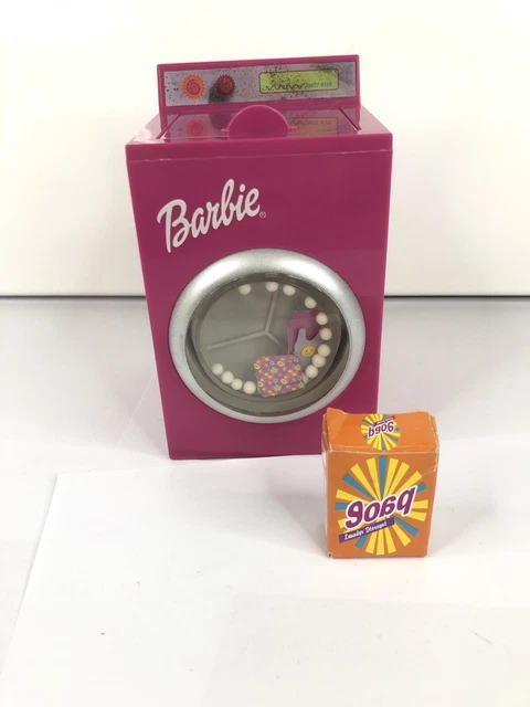 2000 MATTEL PINK Barbie Washing Machine from Wash 'N Wear - Wind-Up ...