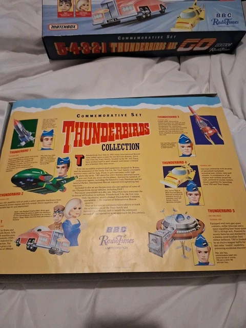 THUNDERBIRDS COMMEMORATIVE SET 1992 BBC Radio Times Matchbox Edition 1992 £21.52 - PicClick UK