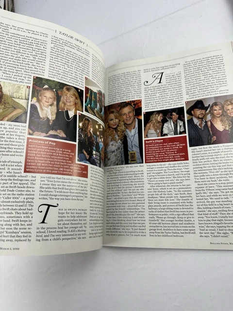 TAYLOR SWIFT SECRETS Good Girl Rolling Stone Magazine Issue 1073 March ...