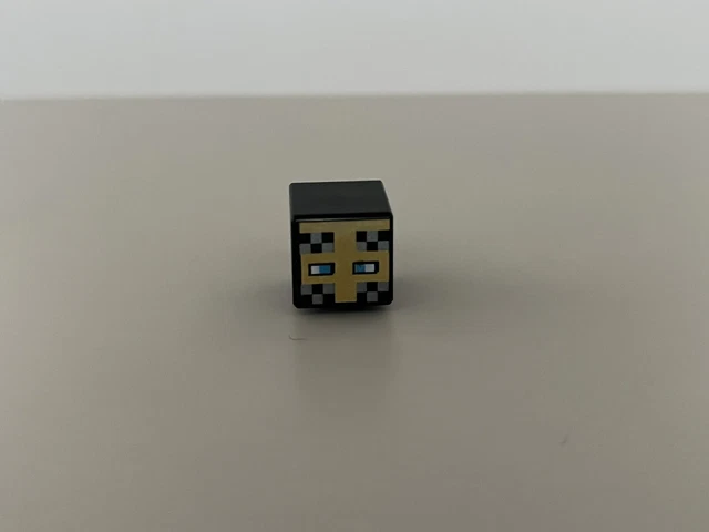 LEGO MINECRAFT MINIFIGURE Head Minecraft Knight 19729pb030 £1.99 ...