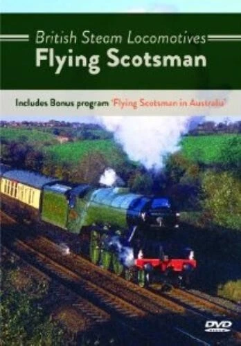 BRITISH STEAM LOCOMOTIVES - Flying Scotsman (DVD, 2012) DVD & Cover ...