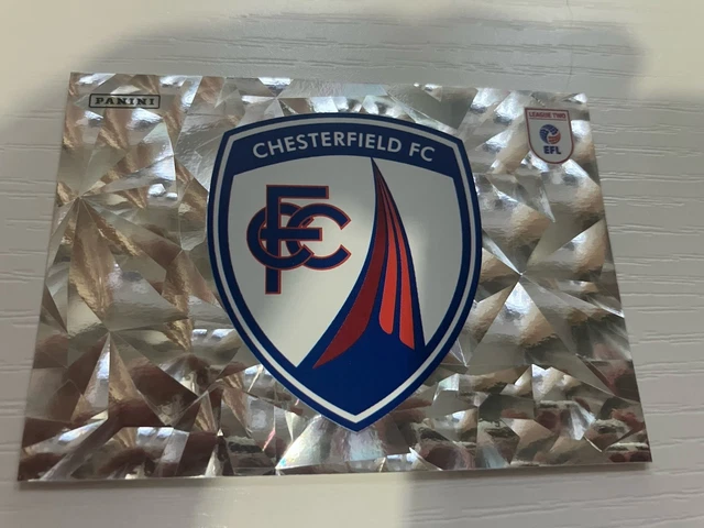 PANINI EFL 2025 - 26 Sticker Chesterfield Club Badge / Crest #718 Foil ...