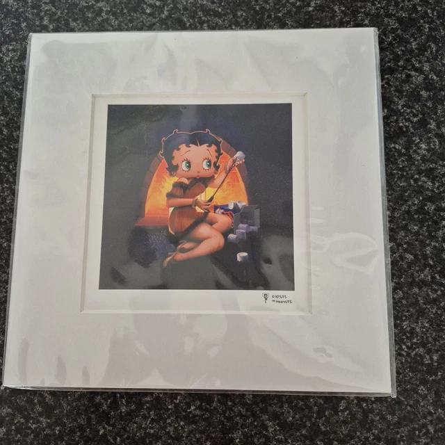 RARE BETTY BOOP LE Fine Art Print - Certified Authentic - Only 5,000 ...