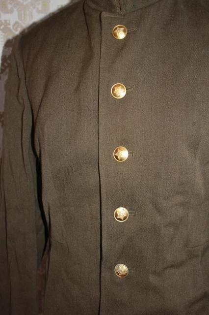 ORIGINAL RED ARMY SOVIET SOLDIER JACKET TUNIC COLD WAR ERA 1960s 1963 ...