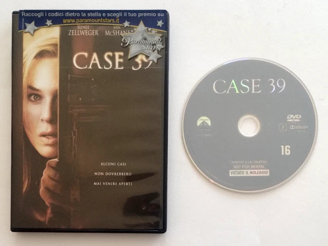 DVD CASE 39 Film Thriller Renee Zellweger Bradley Cooper Ian McShane ...