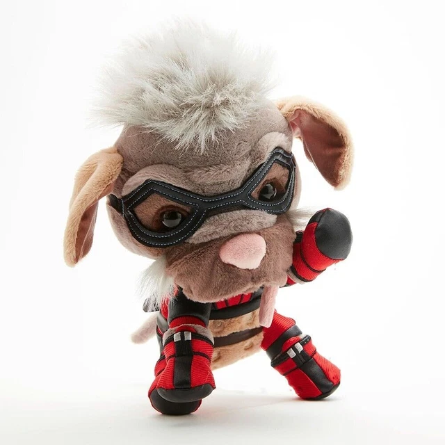 9.8& DOGPOOL PLUSH Figure Dogpool Sitting Plush Movie Stuffed Plush for ...
