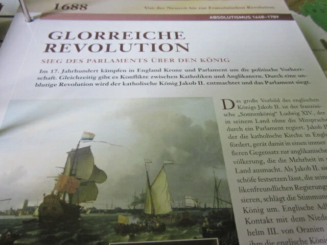 GESCHICHTE EUROPAS 1500-1789 Absolutismus Die Glorreiche Revolution ...