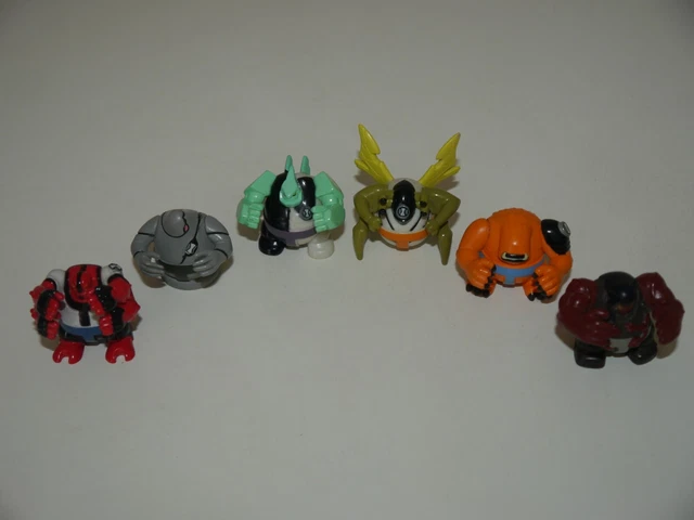 BEN 10 BEN Ten Bundle Sumo Slammers Figures Complete Series 2 Bandai ...