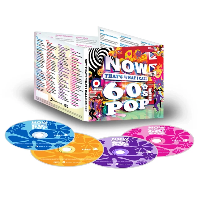 NOW THAT'S WHAT I Call 60s Pop - Various Artists (NOW) 4CD Box Set EUR ...