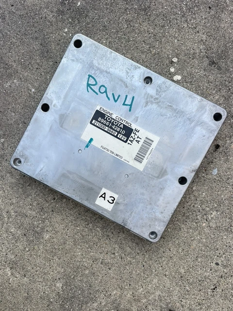 89661-42810 2001 2002 2003 Toyota Rav4 A/T Engine Control Module ECU ...