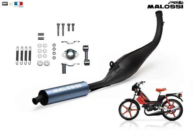 POT D'ÉCHAPPEMENT MALOSSI VT Racing PEUGEOT 103 SP MVL Homologué CE EUR ...