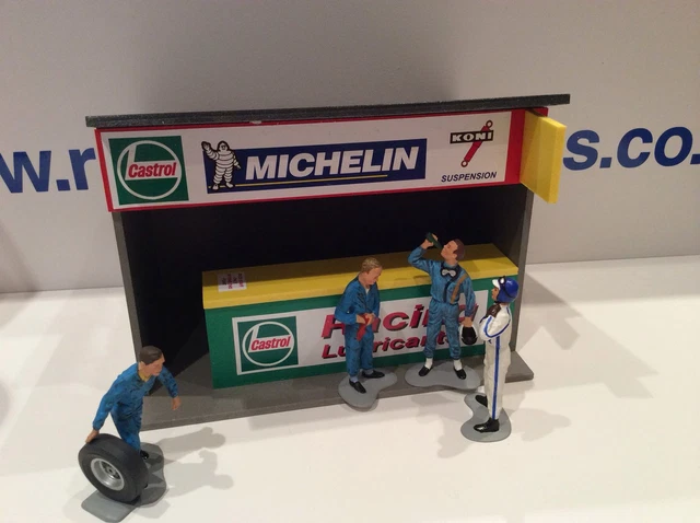1:32 SCALE CASTROL Pit Hut Building Ninco Scalextric Carrera SCX ...