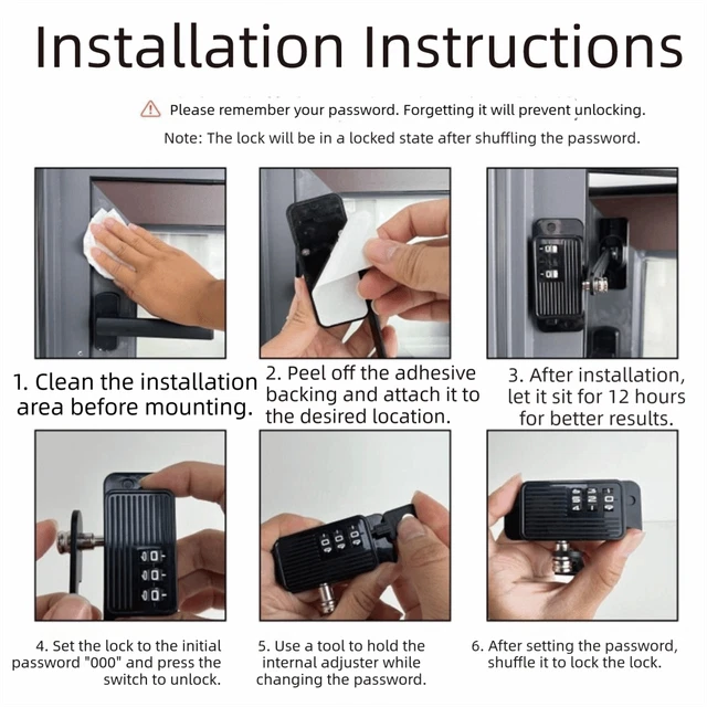 PUNCH-FREE WINDOW SAFETY Lock Child Protection Lock Window Security $21 ...