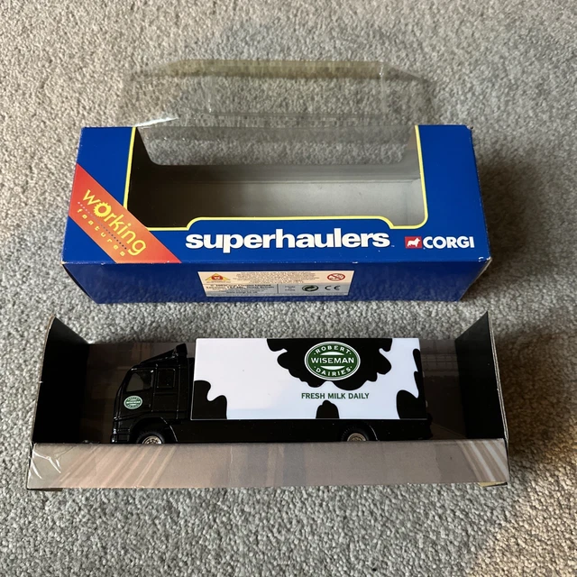 BOXED CORGI SUPERHAULERS TY86706 Volvo SWB Robert Wiseman Dairies boxed ...