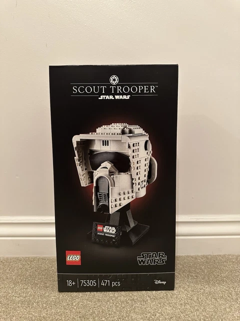 LEGO 75305 LEGO Star Wars Scout Trooper Helmet - Brand New In Box £83. ...