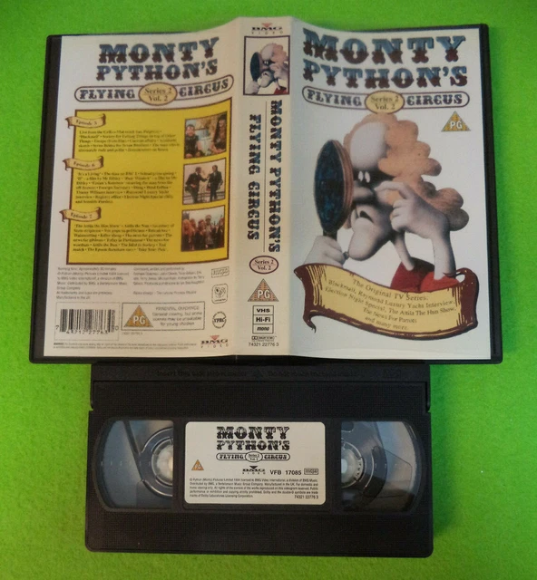 VHS MOVIE MONTY PYTHON'S FLYING CIRCUS Series 2 Vol.2 ENGLISH BMG (F102 ...