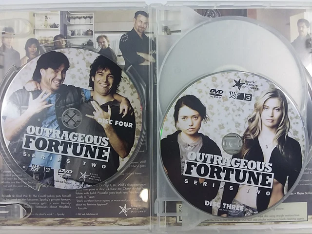 OUTRAGEOUS FORTUNE SERIES Two DVDs, Robyn Malcolm-Anthony Starr-Siobhan ...