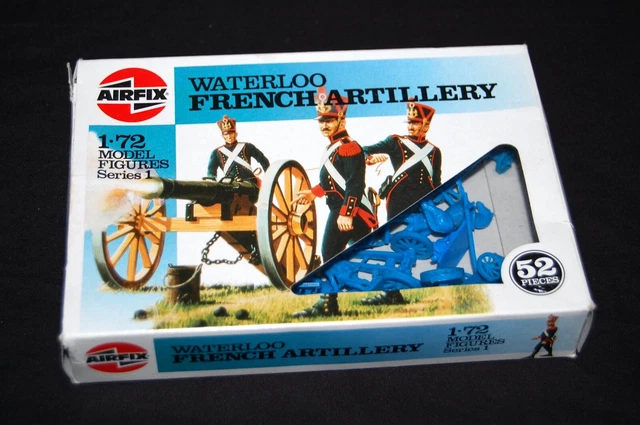AIRFIX 1/72 NAPOLEONIC Wars French Artillery Figure Set Battle of ...