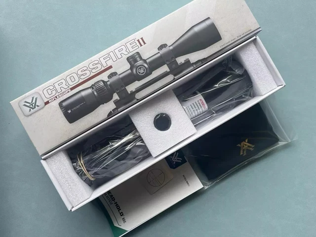 VORTEX CROSSFIRE II 3-9x40 Dead-Hold BDC Reticle Rifle Scope CF2-31007 ...