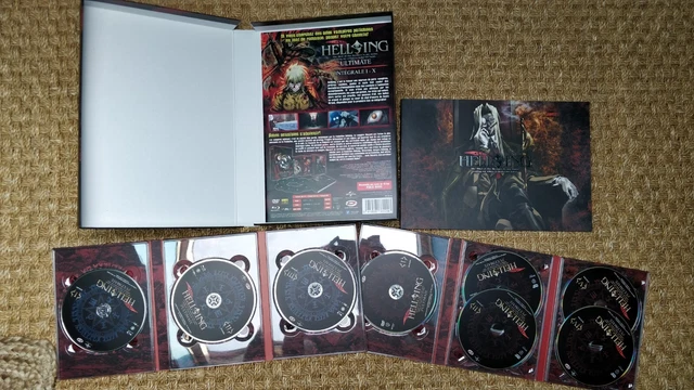 HELLSING ULTIMATE INTÉGRALE Blu-Ray Coffret Collector DVD Artbook EUR ...