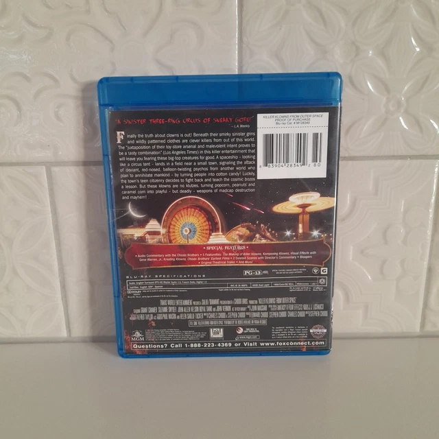 KILLER KLOWNS FROM Outer Space Blu-ray Region A Good Condition £14.92 ...