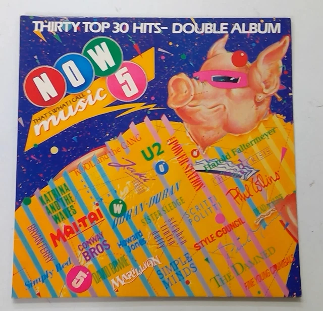 NOW THATS WHAT I CALL MUSIC 5 vinyl double album 1985- CG N05 £10.50 ...