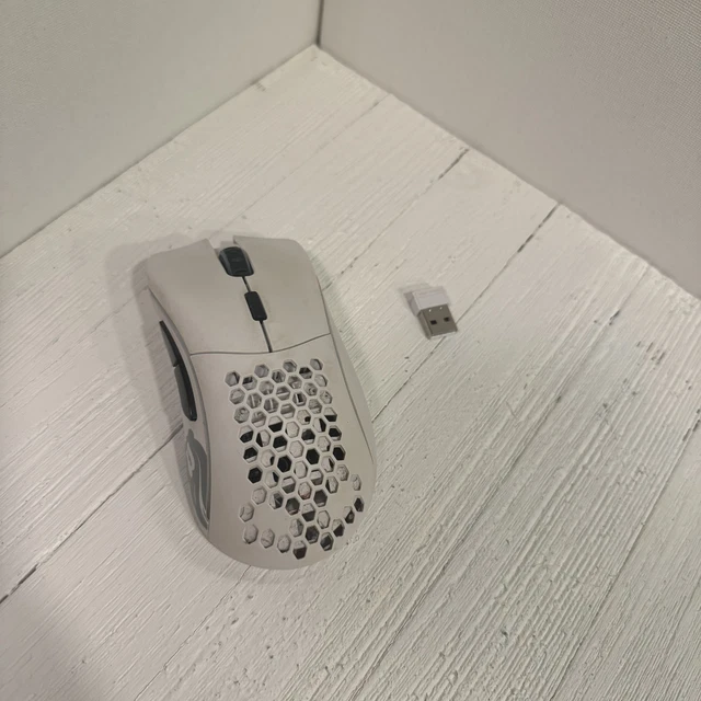 GLORIOUS PC GAMING Race Model D Wireless Gaming Mouse - Matte White $19 ...