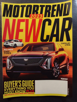 MOTOR TREND MAGAZINE - October 2022 £2.61 - PicClick UK