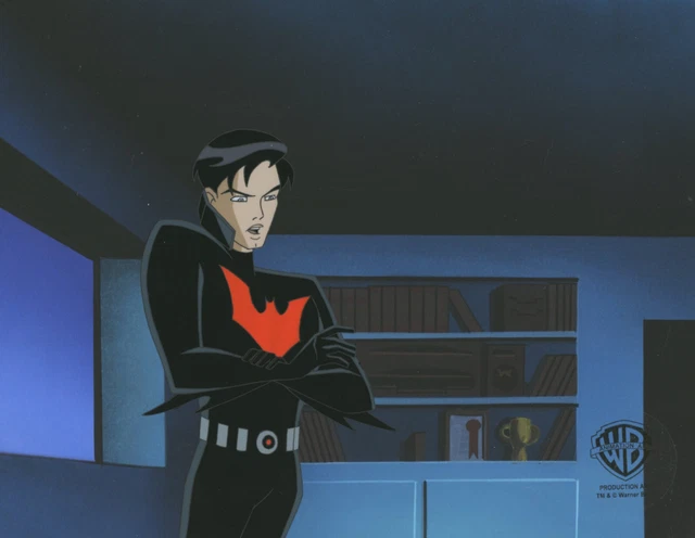 BATMAN BEYOND ANIMATED Series- Original Production Cel-Batman Unmasked ...