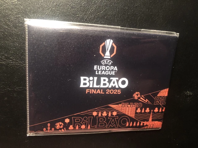 OFFICIAL EUROPA LEAGUE final Bilbao 2025 Fridge Magnet MINT Condition ...