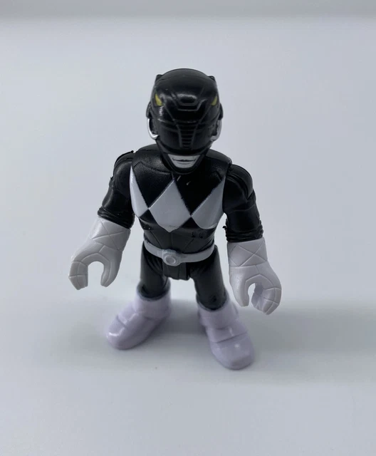 MATTEL IMAGINEXT SCG Power Rangers BLACK RANGER 3” Mini Action Figure ...