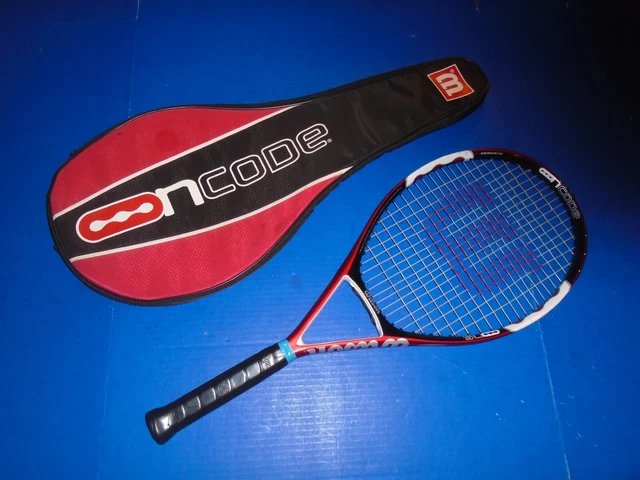 WILSON NCODE N5 Oversize (110) Tennis Racquet. 4 1/2. 9.65 oz. 27.25 ...