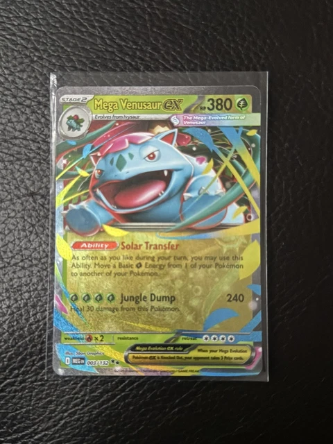 POKEMON TCG MEGA Evolution Mega Venusaur Ex 003/132 Holo Rare £0.42 ...