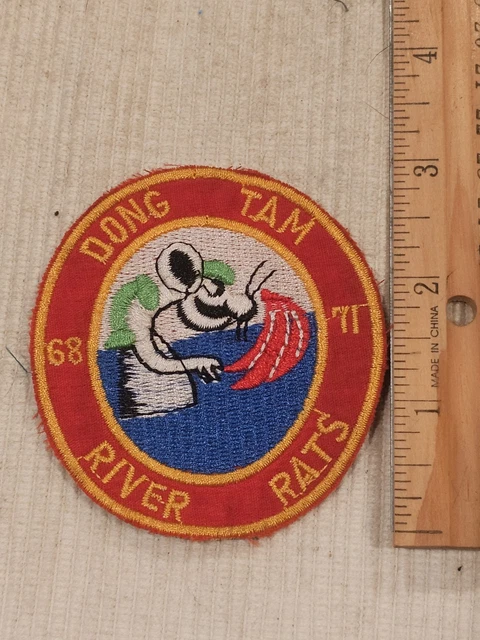1960S US ARMY South Vietnam Made ARVN Dong Tam River Boats Patch L@@K ...