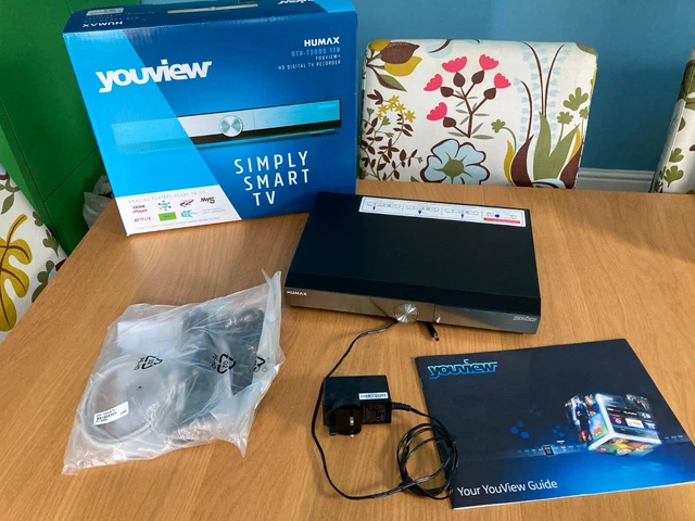 HUMAX DTR-T2000 1TB YouView+ HD TV Recorder £60.00 - PicClick UK