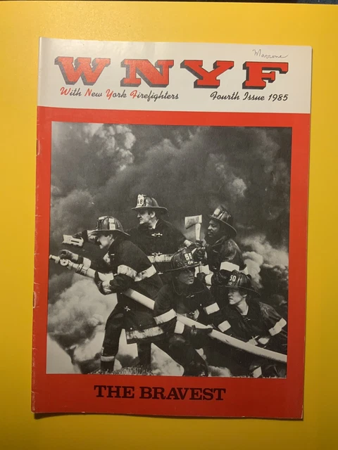 WNYF FDNY NEW York Firefighters Magazine 4th 1985 Brooklyn Factory Fire ...