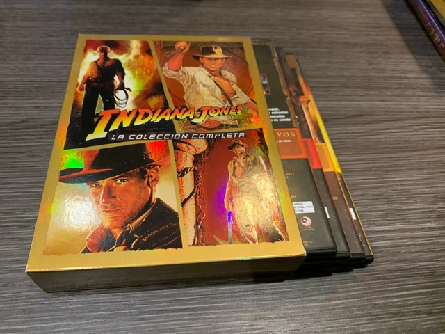 INDIANA JONES DVD La Collection Complete 4 Film Inc Kingdom Of the ...