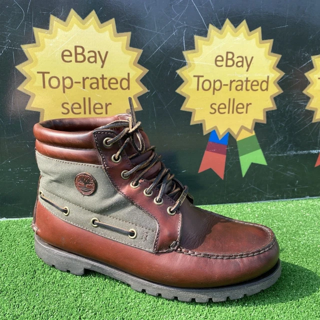 TIMBERLAND VINTAGE ICONIC Men’s 7 Eye Chukka Gore Tex Boots Size 9W UK ...