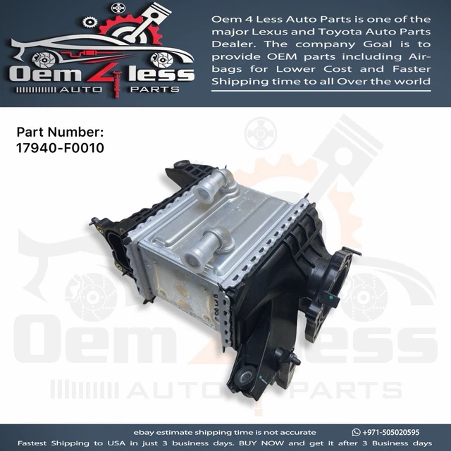 TOYOTA GRAND HIGHLANDER 2025 Intercooler / Charge Air Cooler OEM 17940 ...